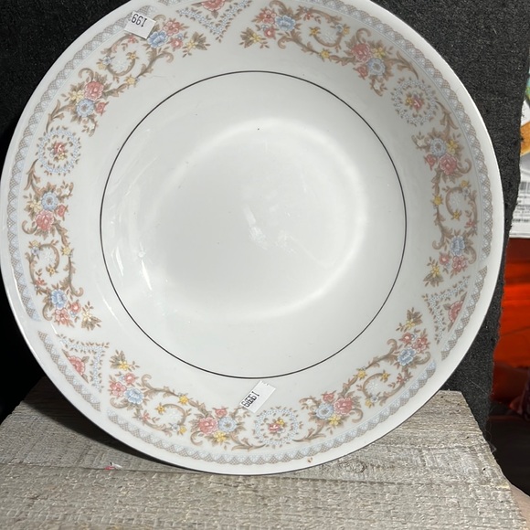 Silverie | Dining | Silverie Fine China Silver Trim Floral Pattern Siv8 ...